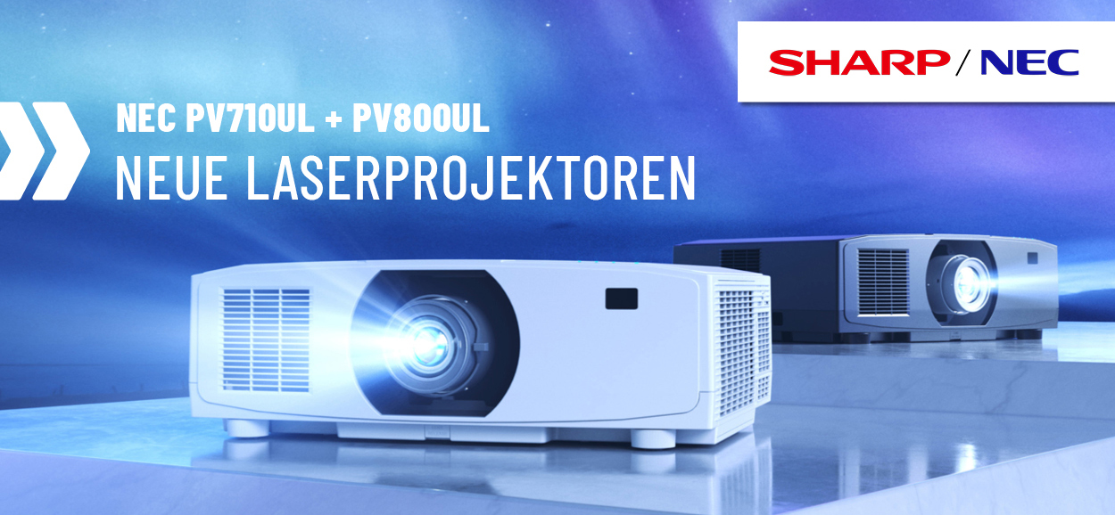 Sharp/NEC Laserprojektoren PV-Serie